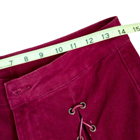 Cider | Pants & Jumpsuits | Nwt Cider Low Waist Tie Front Flares Womens ...